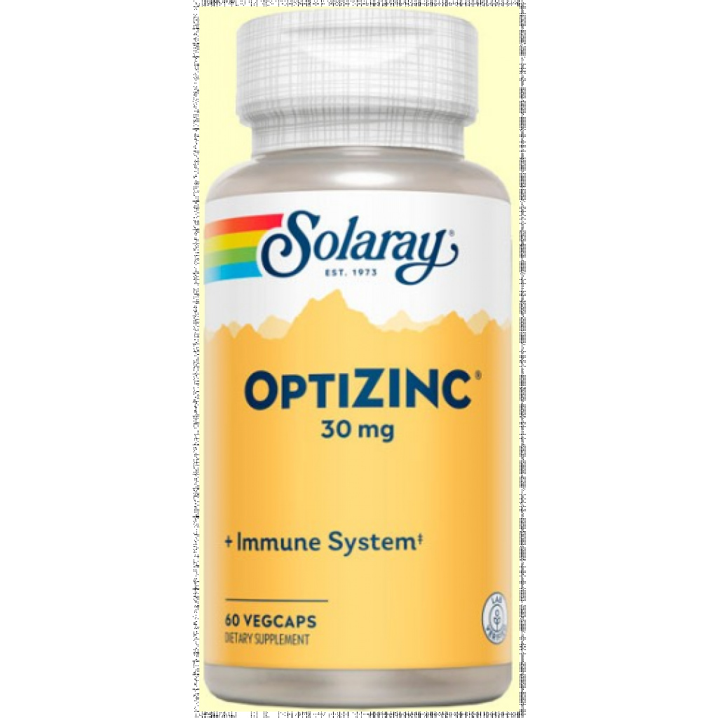OPTIZINC (ZN+B6) 60 CÁPSULAS -SOLARAY - Arganium Natural