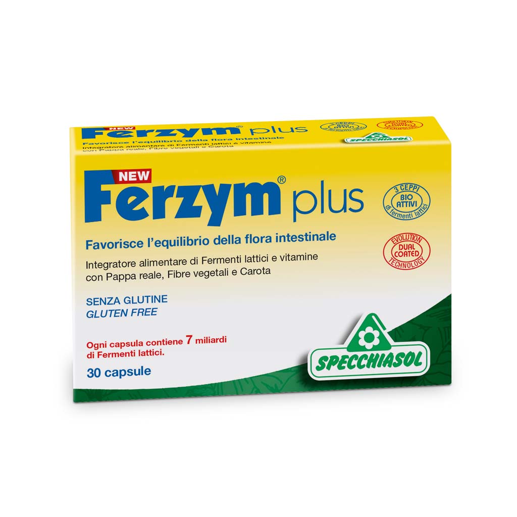 FERZYM PLUS- 30 CÁPSULAS- SPECCHIASOL - Arganium Natural