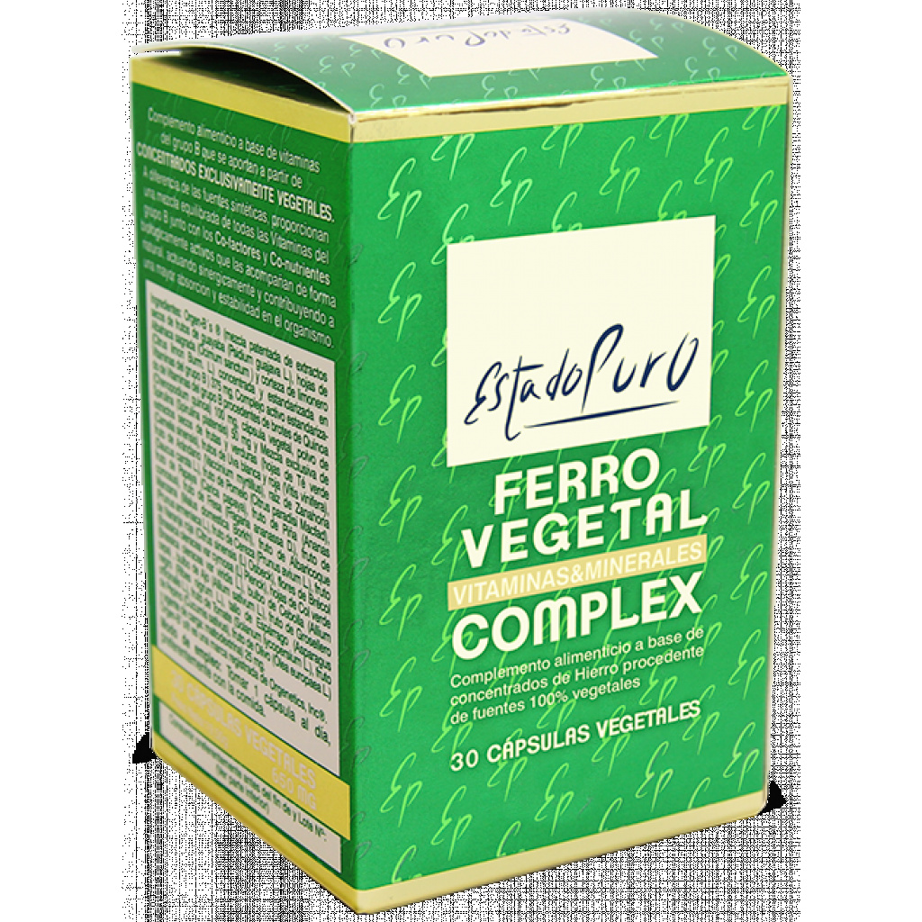 FERRO-VEGETAL COMPLEX - ESTADO PURO - Arganium Natural