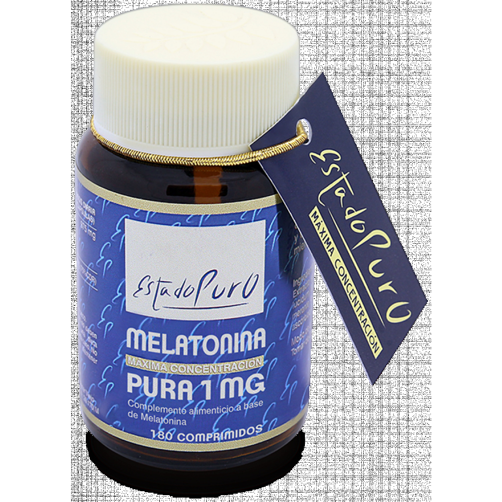 MELATONINA PURA 1 MG - ESTADO PURO - Arganium Natural