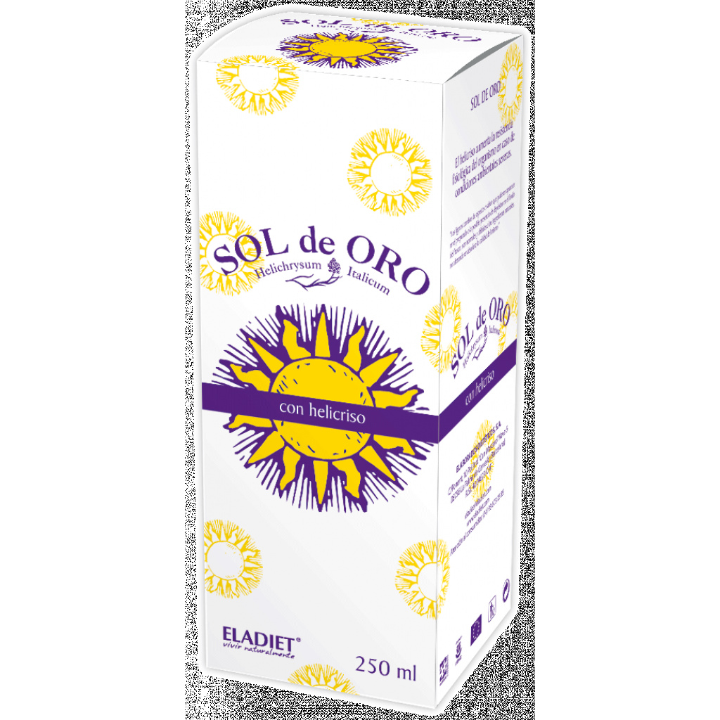 JARABE SOL DE ORO 250 ML ELADIET - Arganium Natural