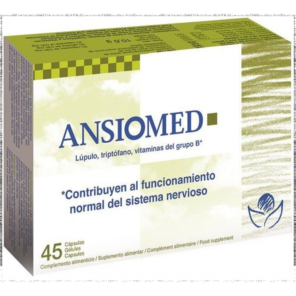 ANSIOMED 45 Caps. BIOSERUM - Arganium Natural