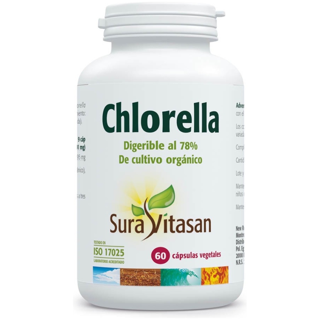 Chlorella 60 capsulas - Suravitasan - Arganium Natural